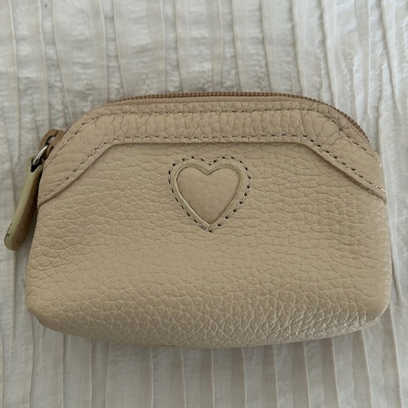 Brighton | Bags | Brighton Leather Coin Purse With Heart | Poshmark